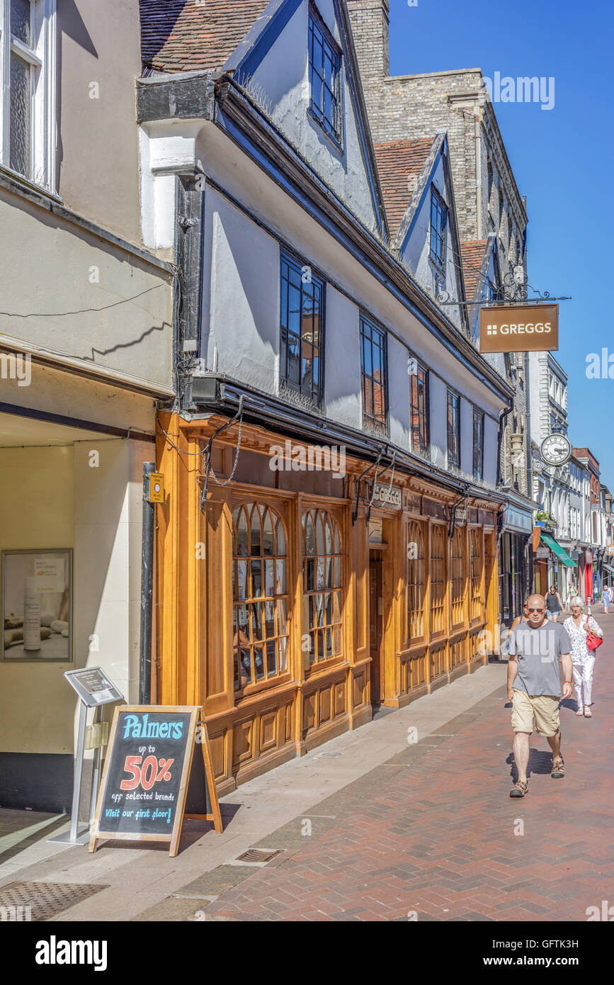 Historic bury town centre hi-res stock photography and images - Alamy