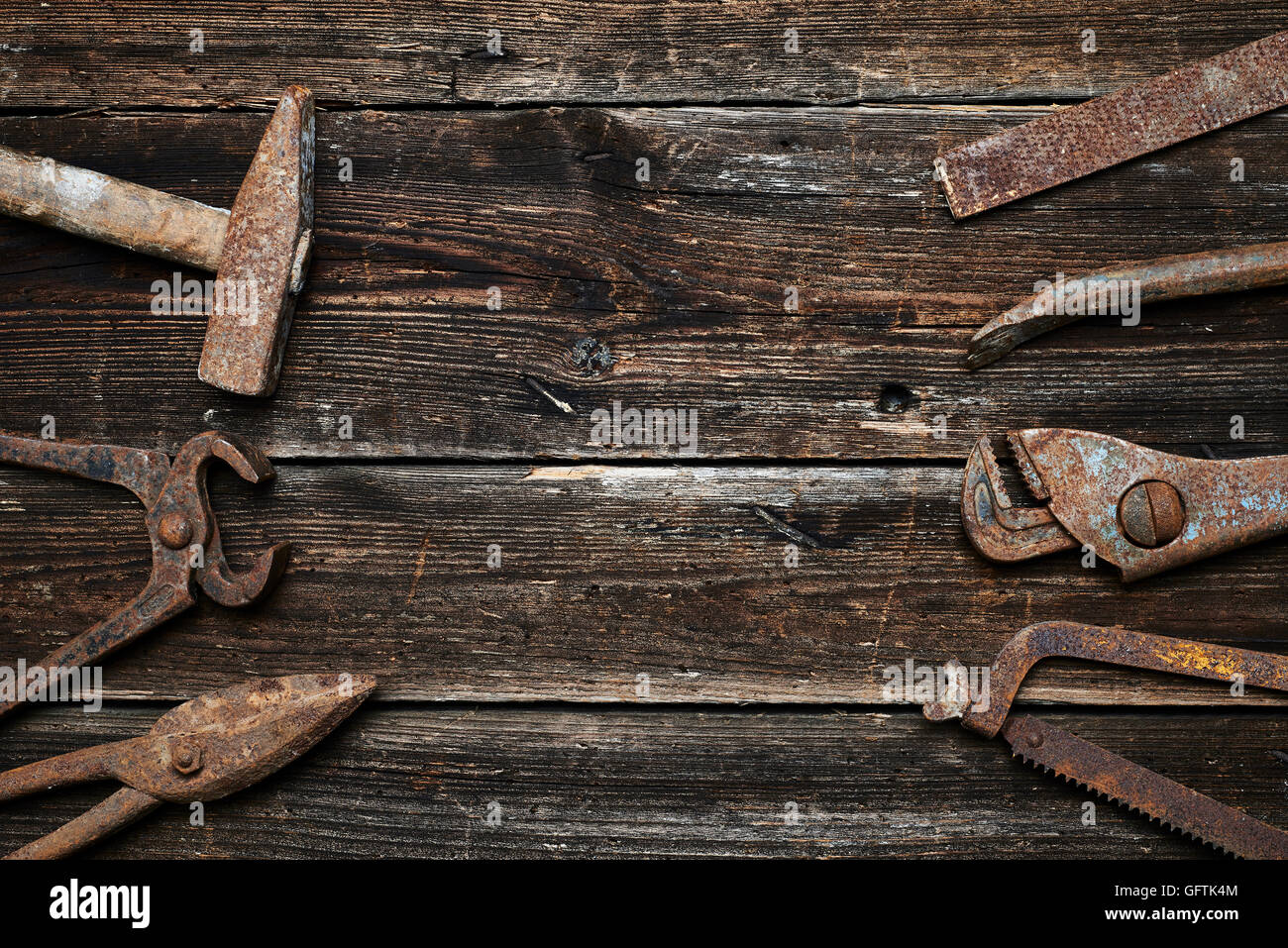 Rusted tools hi-res stock photography and images - Alamy