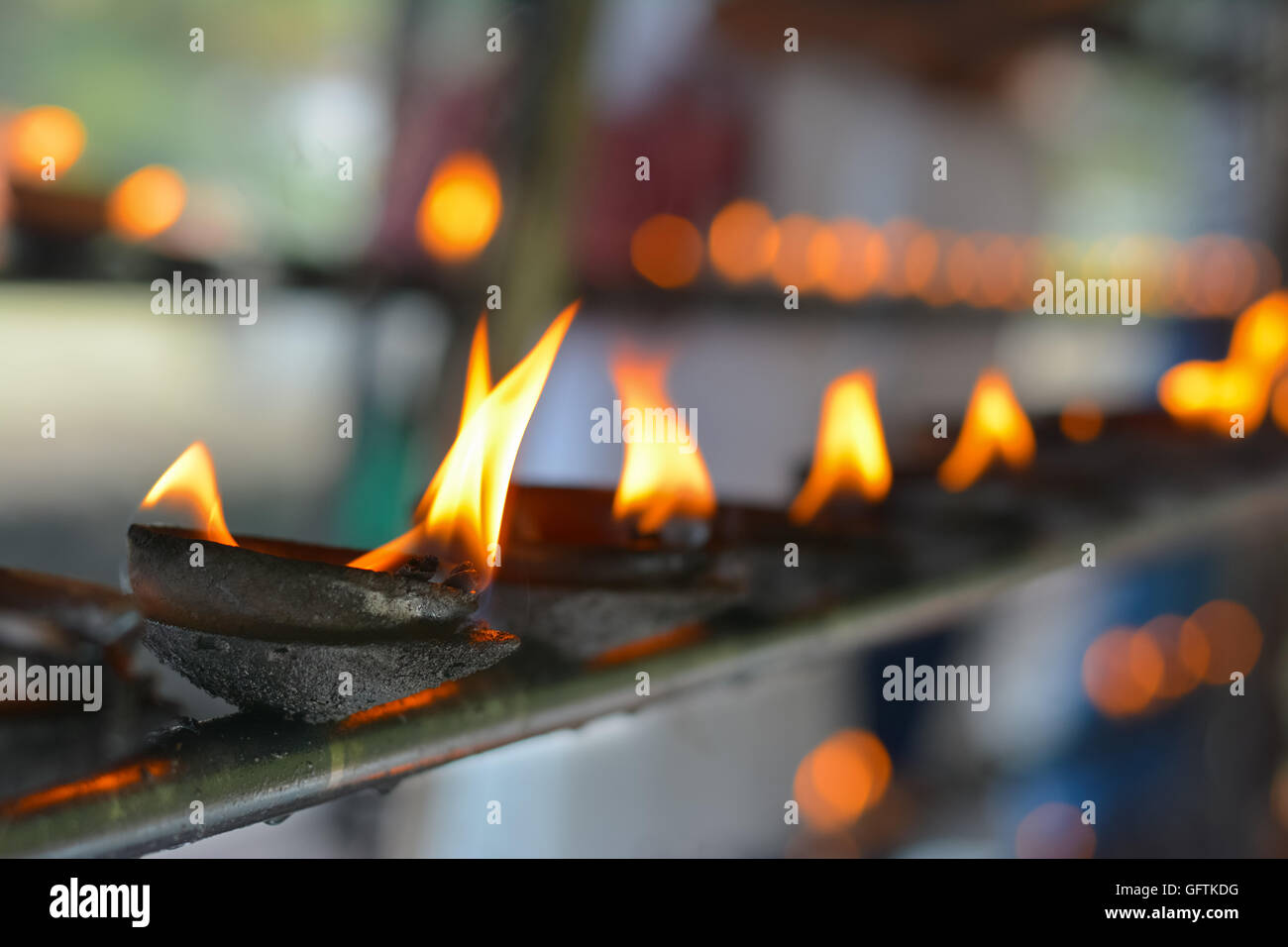 Traditional Sri Lankan Clay Oil Lamps Stock Photo - Alamy