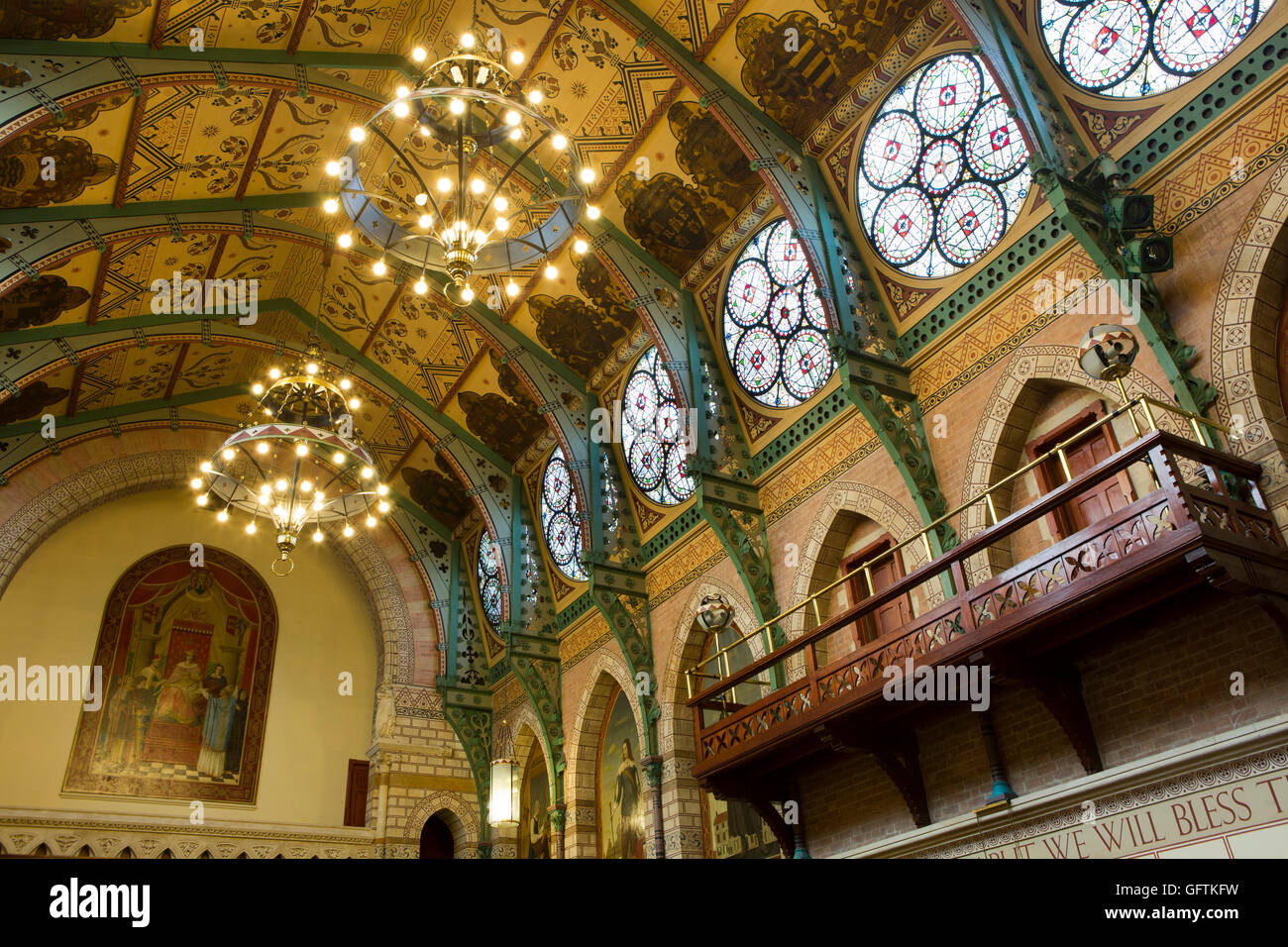 Northamptonshire interior of the hall hi-res stock photography and ...