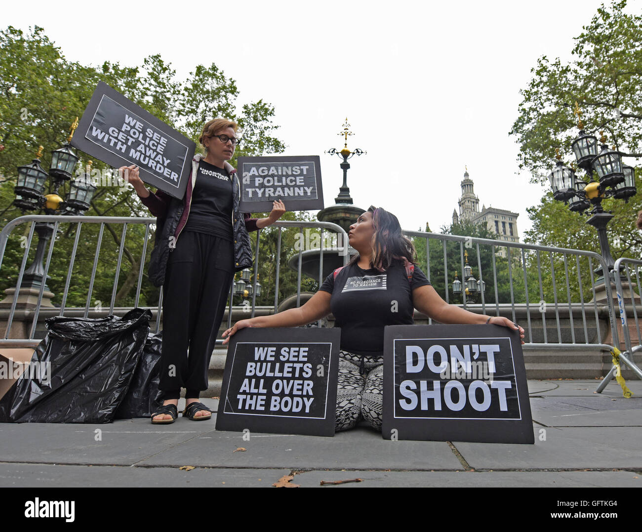 New York City, United States. 01st Aug, 2016. Anti-police brutality ...