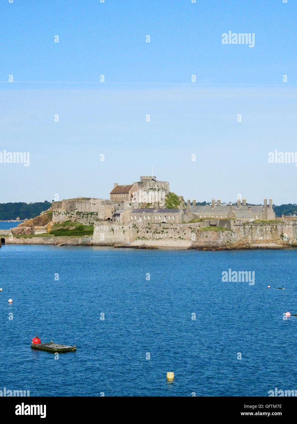 Elizabeth Castle, Jersey, Channel Islands Stock Photo - Alamy