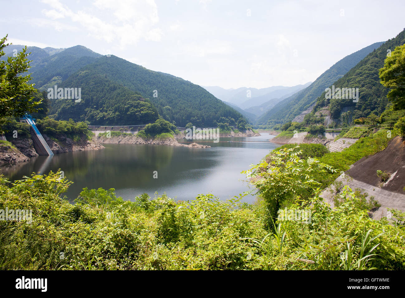 Rockfill dam hi-res stock photography and images - Alamy