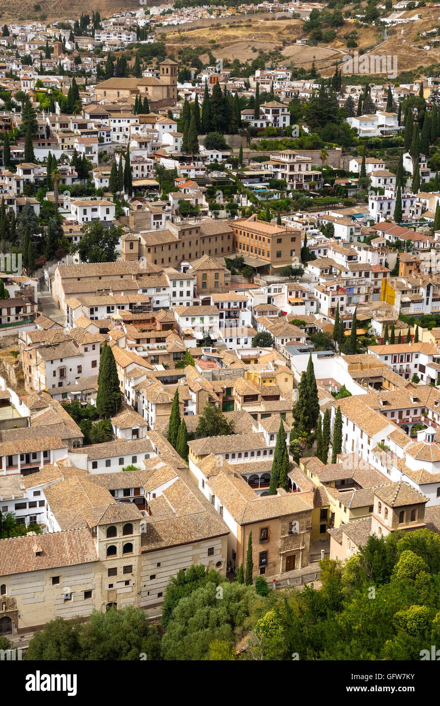 Albayzin granada hi-res stock photography and images - Alamy