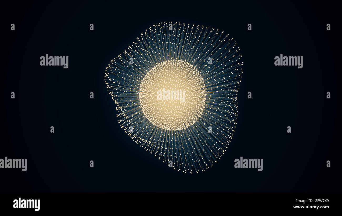 Amorphous shape from dots hi-res stock photography and images - Alamy