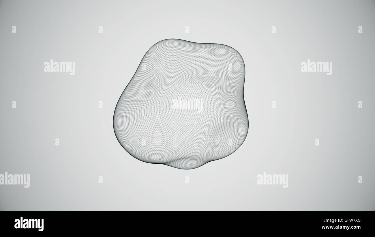 Amorphous shape from lines hi-res stock photography and images - Alamy