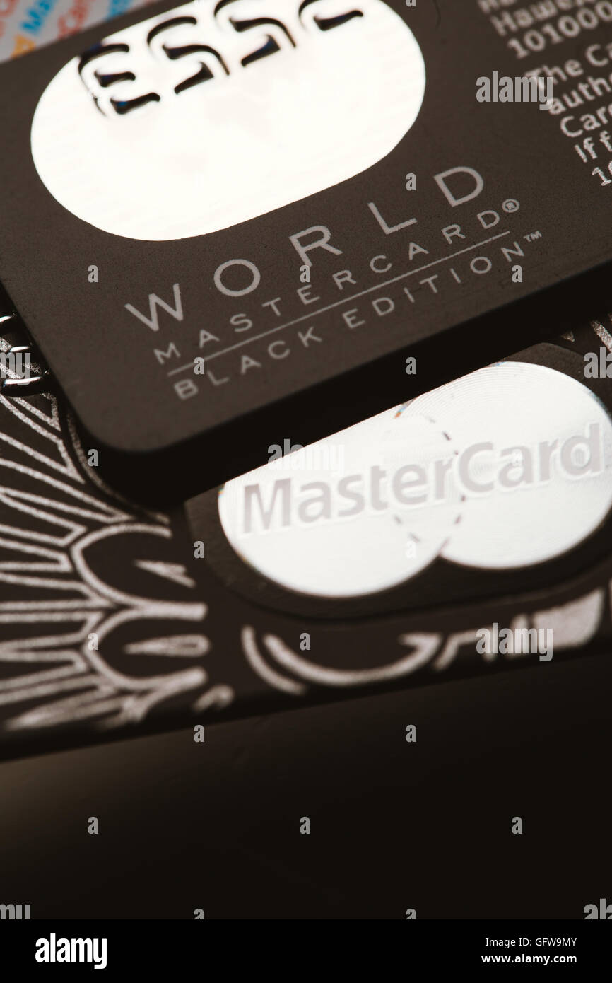 World debit mastercard hi-res stock photography and images - Alamy