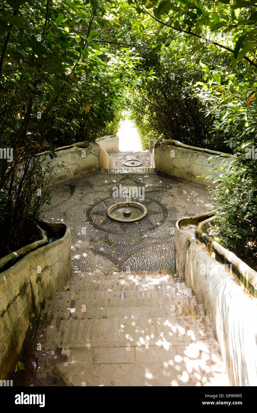 Escalera del agua alhambra granada hi-res stock photography and images ...