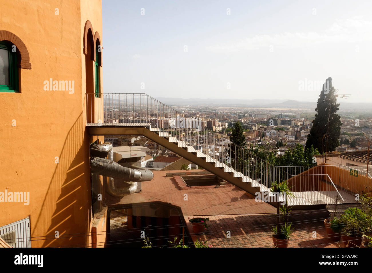 Palace stairs alhambra hi-res stock photography and images - Alamy