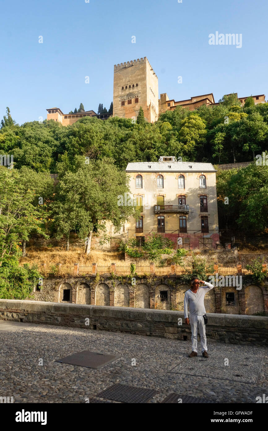 Comares of the alhambra tower hi-res stock photography and images - Alamy