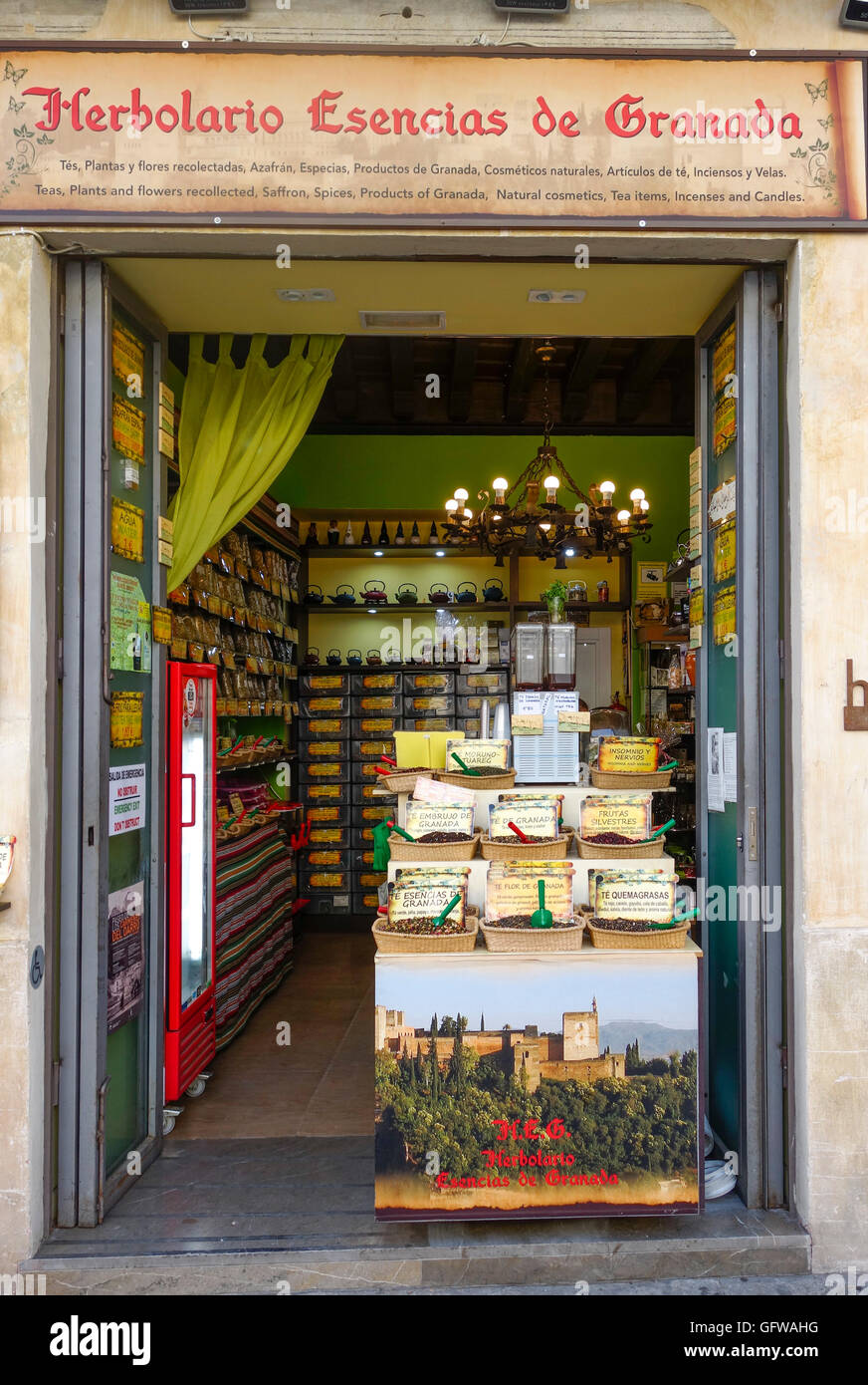 Albayzin granada hi-res stock photography and images - Alamy