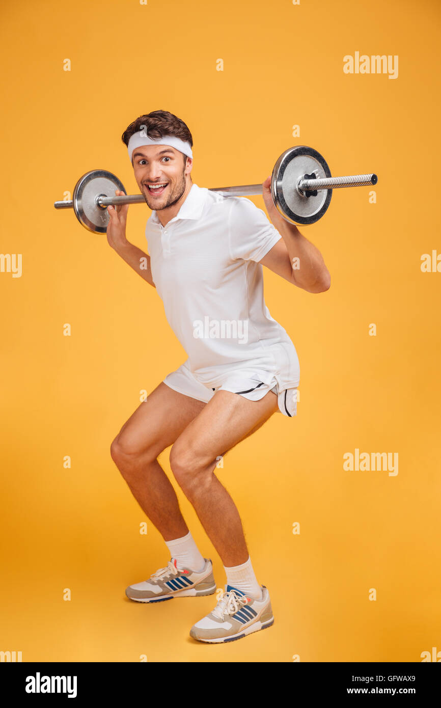 Funny squat hi-res stock photography and images - Alamy