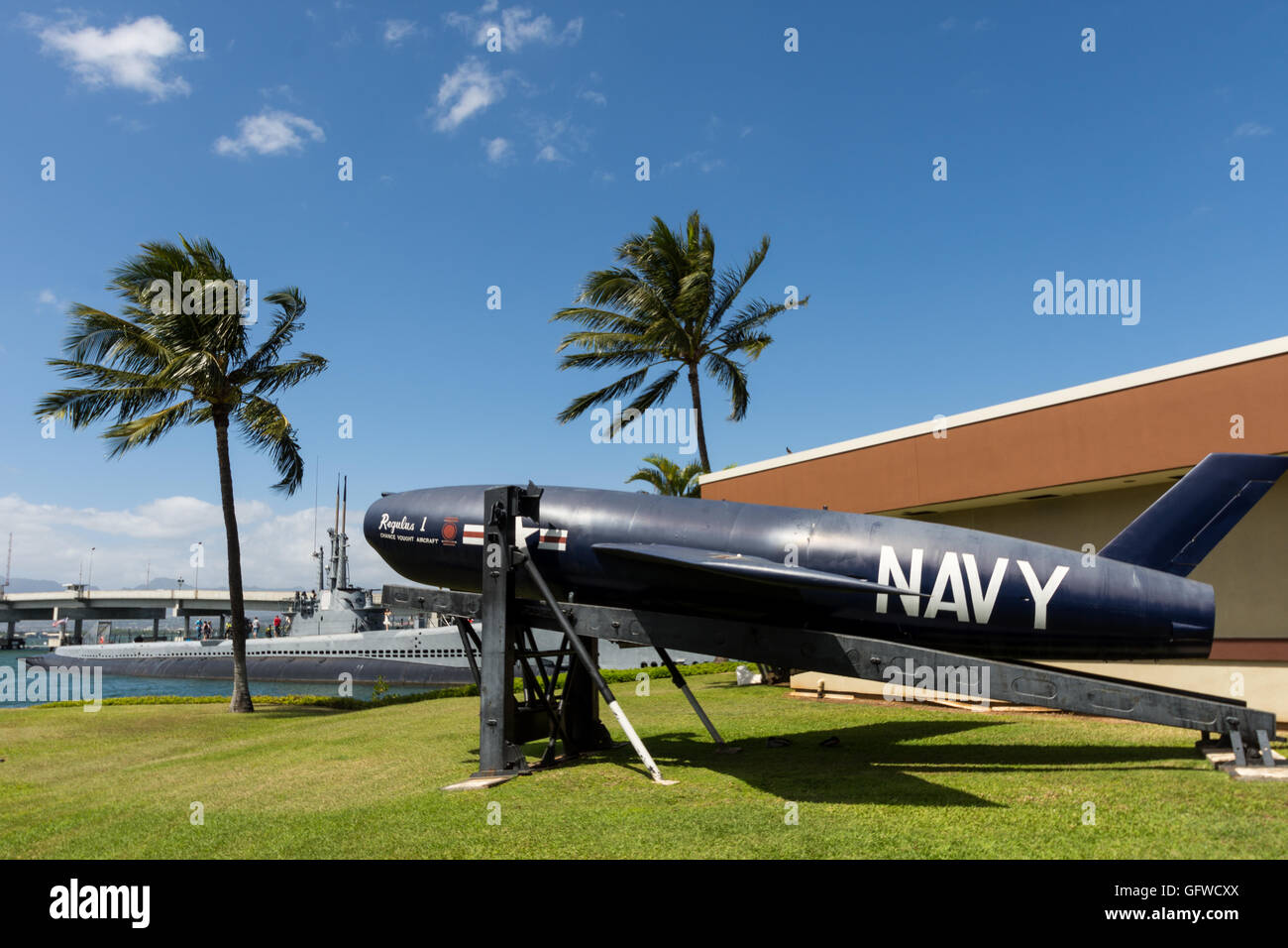 HAWAII - MARCH 2: Close up composition of the Navy's Regulus missile in ...