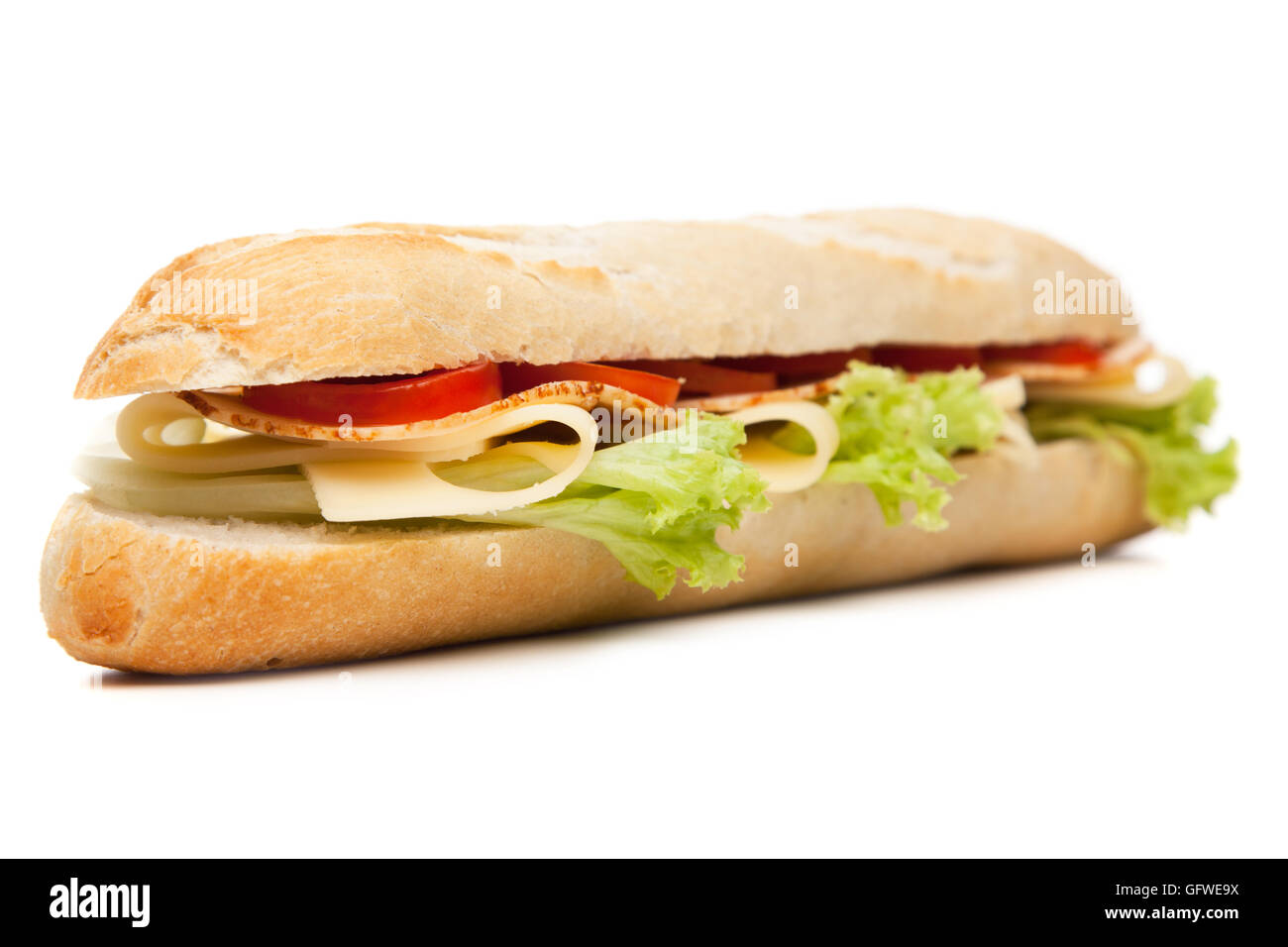 Panini grilled sandwich Stock Photo - Alamy