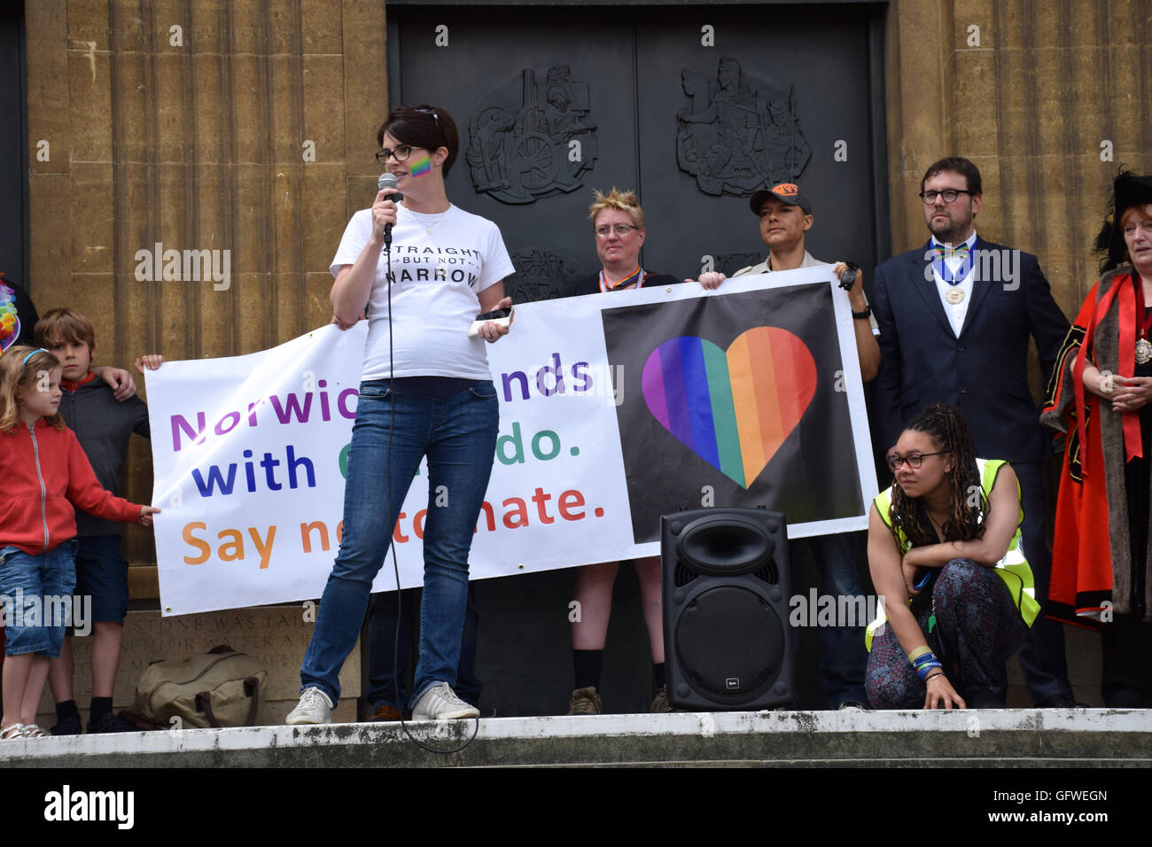 Chloe Smith MP, Conservative NorwichNorth, Norwich Pride 30 July 2016 ...