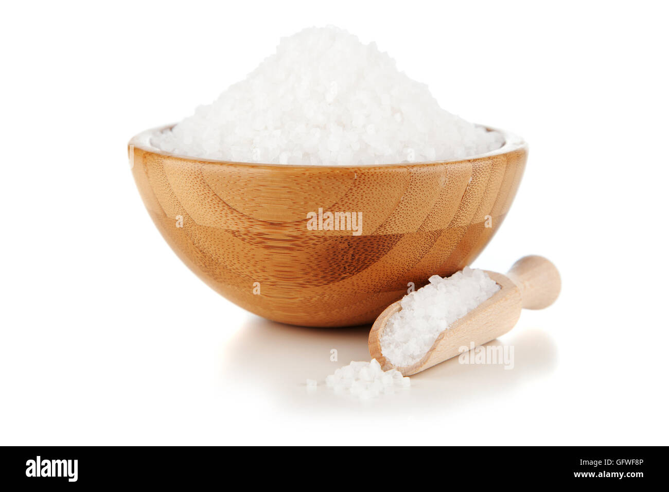 Heap sea salt Cut Out Stock Images & Pictures - Alamy