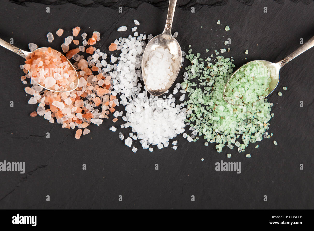 Type of salt hi-res stock photography and images - Alamy