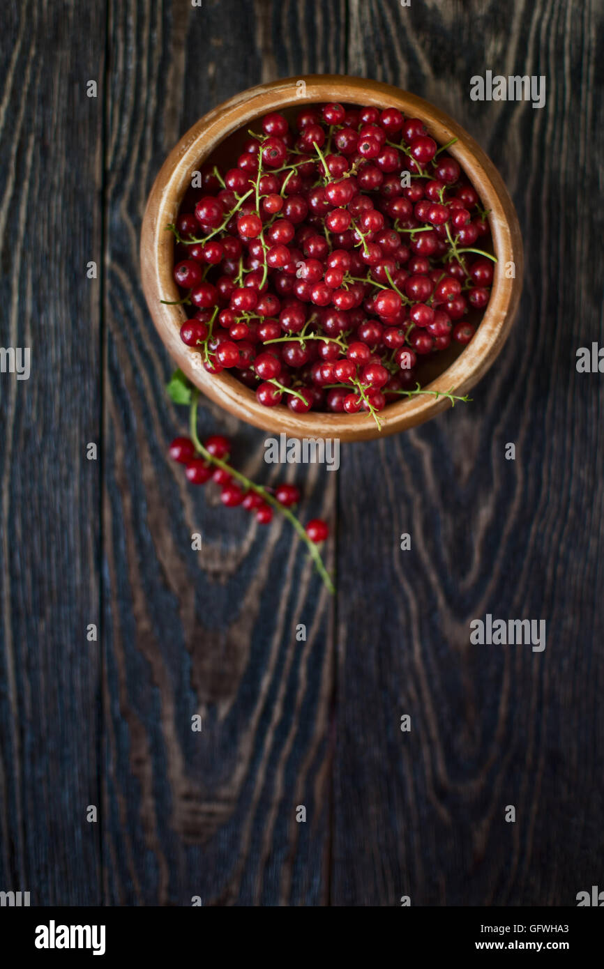 Fresh red currants Stock Photo - Alamy