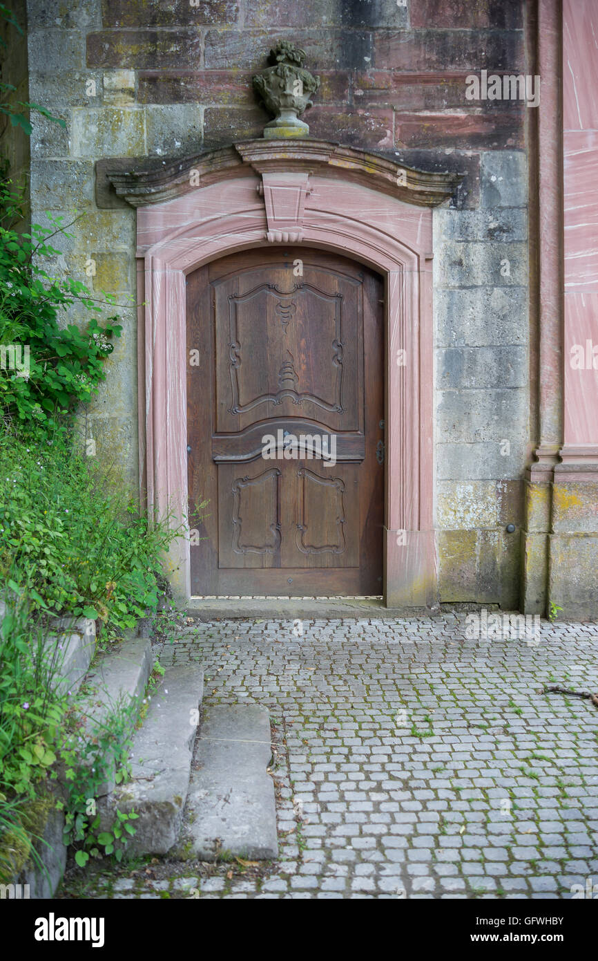Old entrance to a palace or church Stock Photo - Alamy