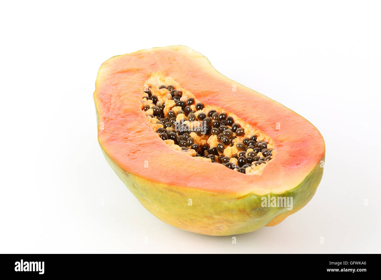 Studio shot ripe papaya hi-res stock photography and images - Alamy