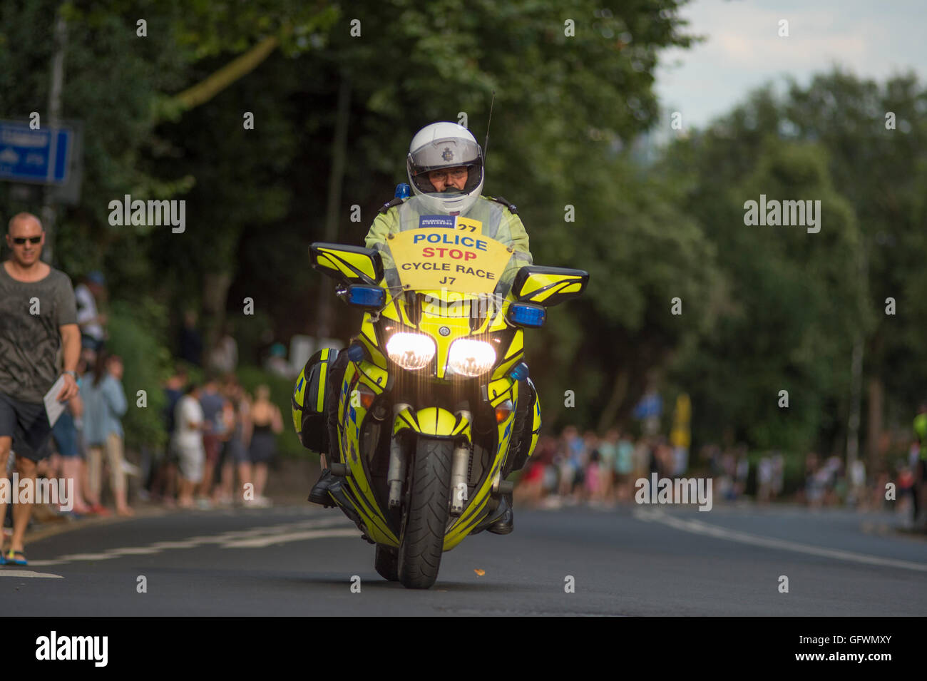 Police outriders hi-res stock photography and images - Alamy