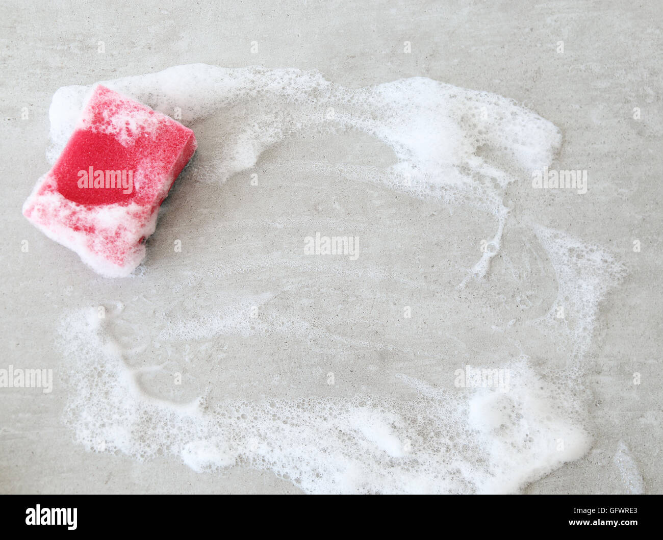 Top view sponge soap hi-res stock photography and images - Alamy