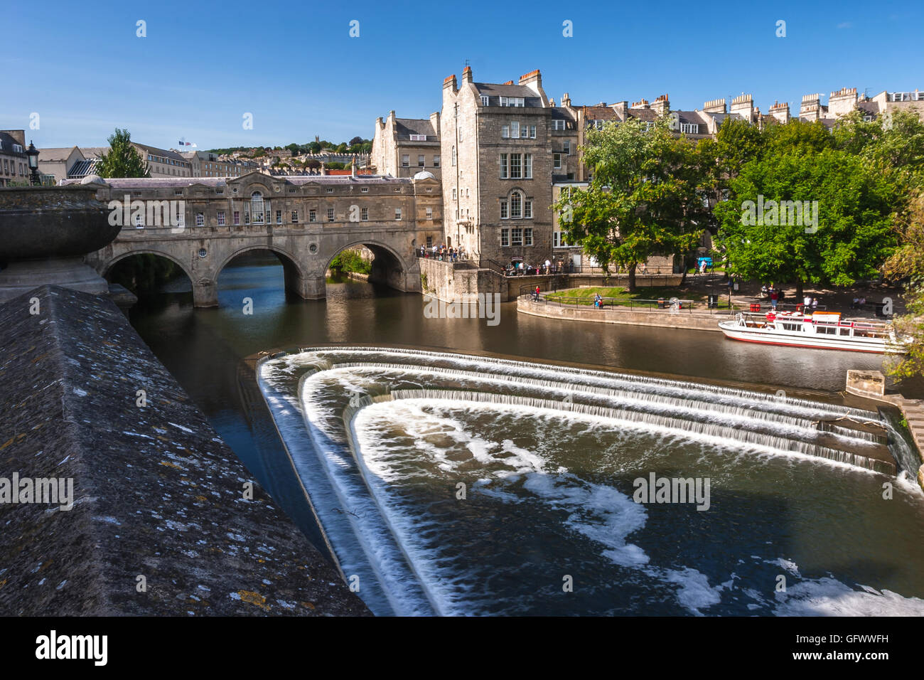 Summer at Bath River Stock Photo - Alamy