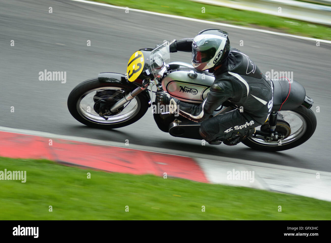 Classic racing motorcycle club race hi-res stock photography and images ...