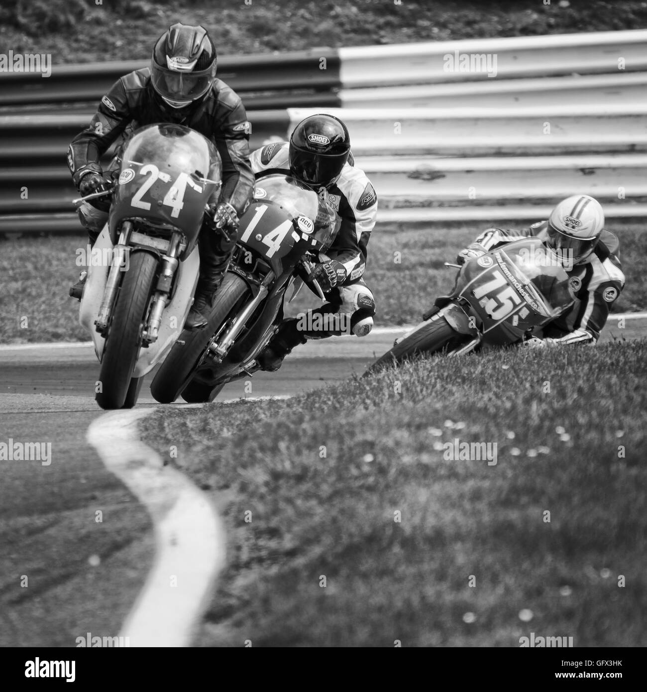 Classic Motorcycle Racing Stock Photo - Alamy