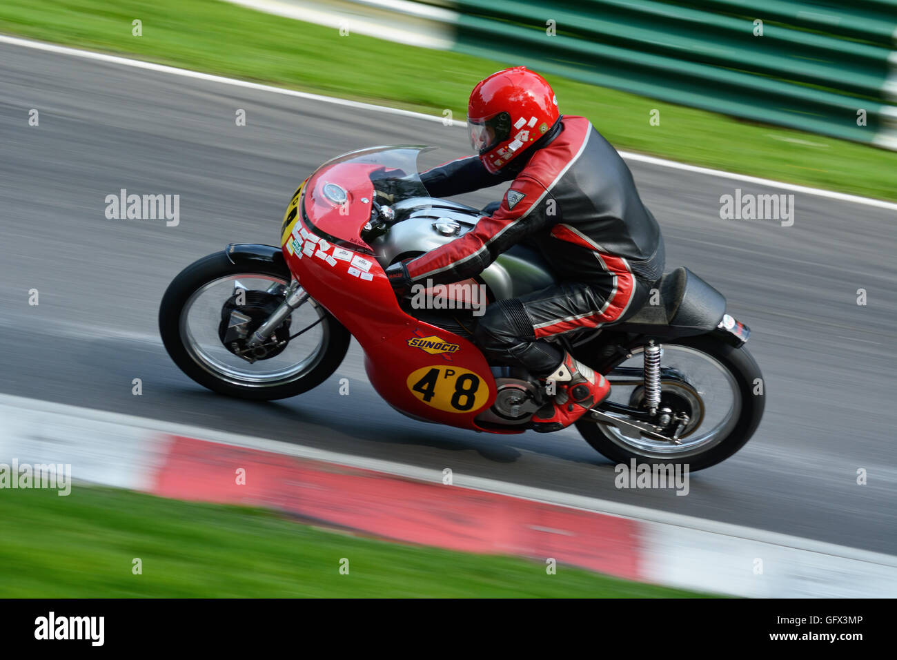 Classic Motorcycle Racing Stock Photo - Alamy