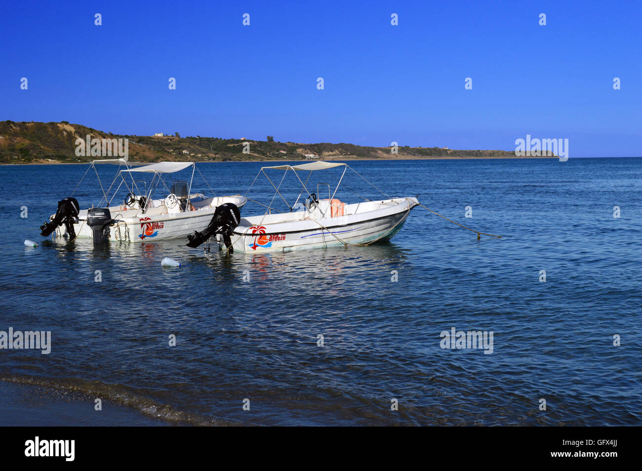 Boat greece katelios hi-res stock photography and images - Alamy
