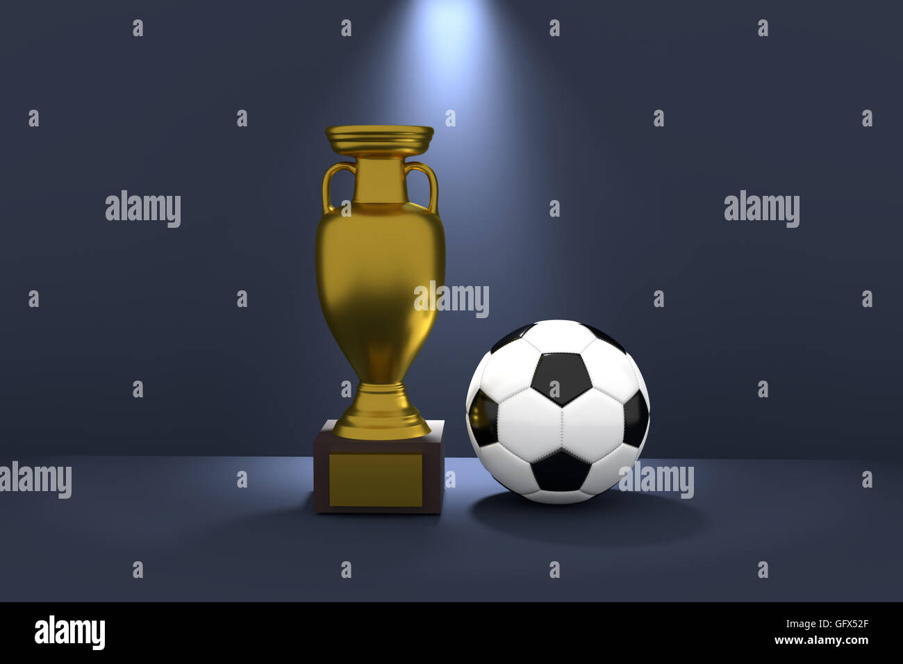 Golden ball trophy hi-res stock photography and images - Alamy