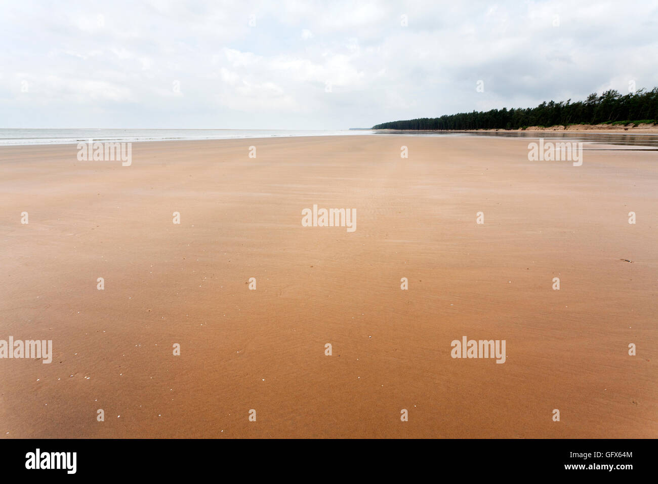 lonely beach view at daytime Stock Photo - Alamy