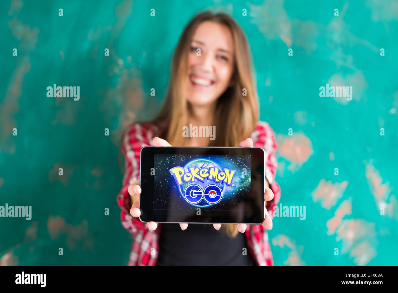 Pokemon go screenshot hi-res stock photography and images - Alamy