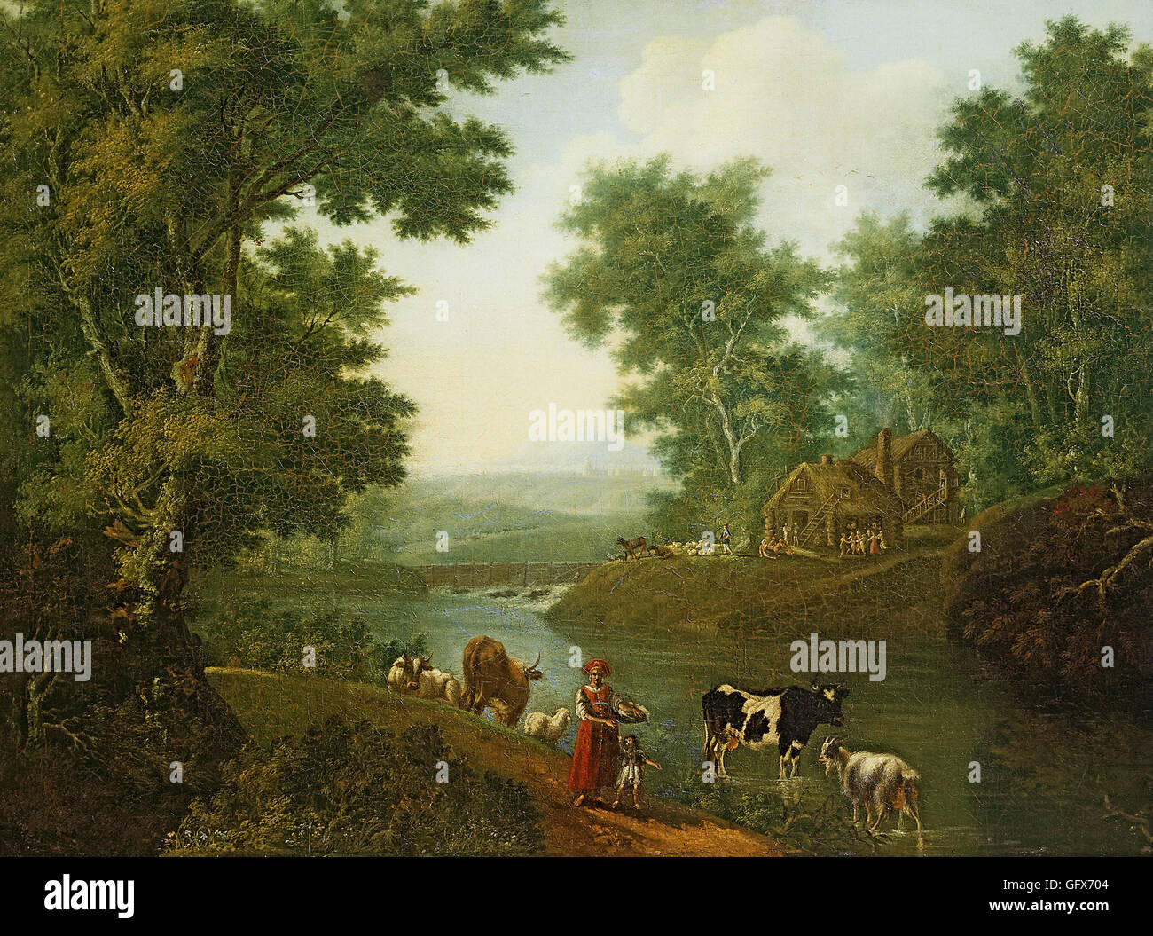 Semyon Shchedrin - The landscape in the vicinity Stock Photo - Alamy