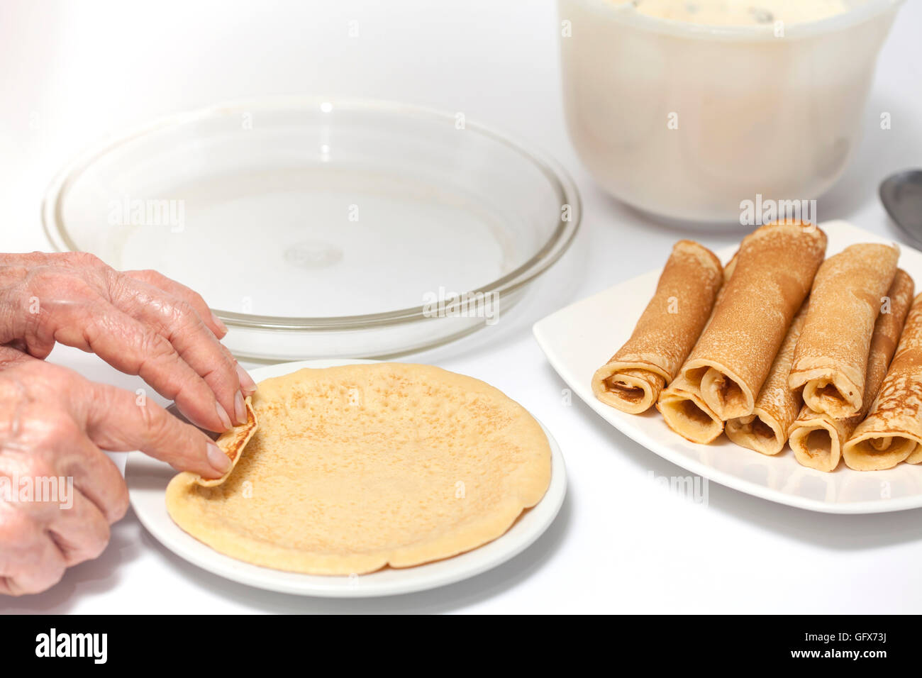 Hand hands nuts cheese hi-res stock photography and images - Alamy