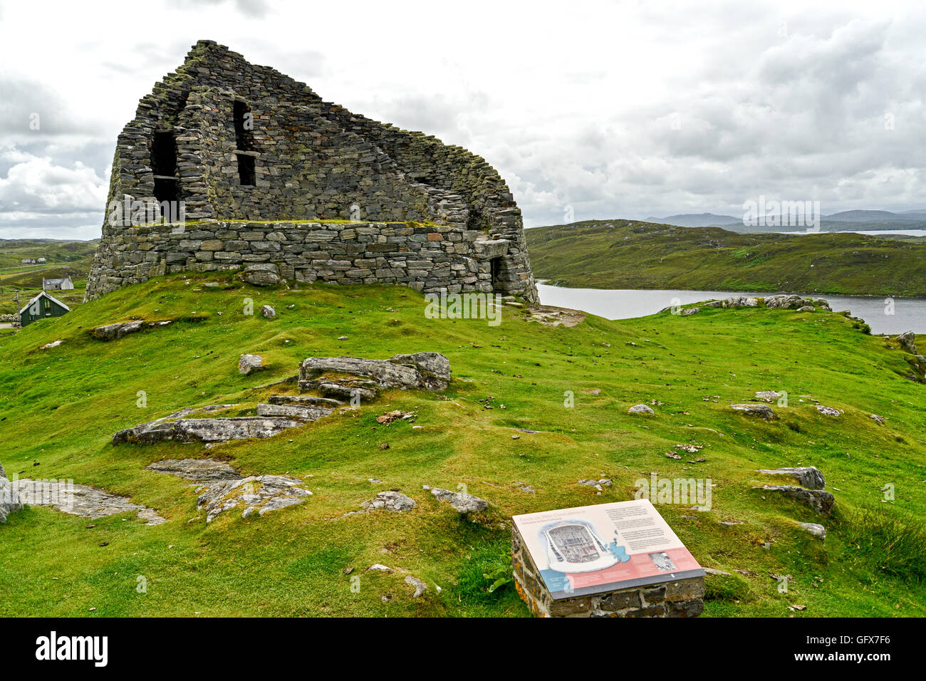 Dun Carloway Broch Stock Photo - Alamy