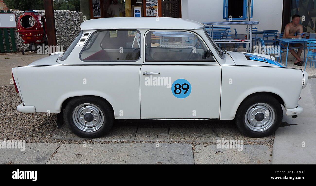 east german car named Trabant ,Trabant car Stock Photo - Alamy