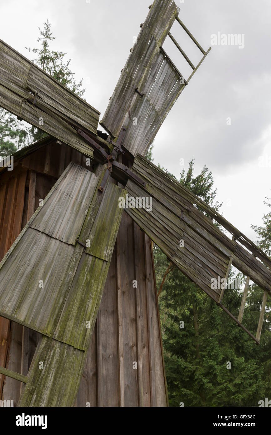 Ancient wind turbine hi-res stock photography and images - Alamy