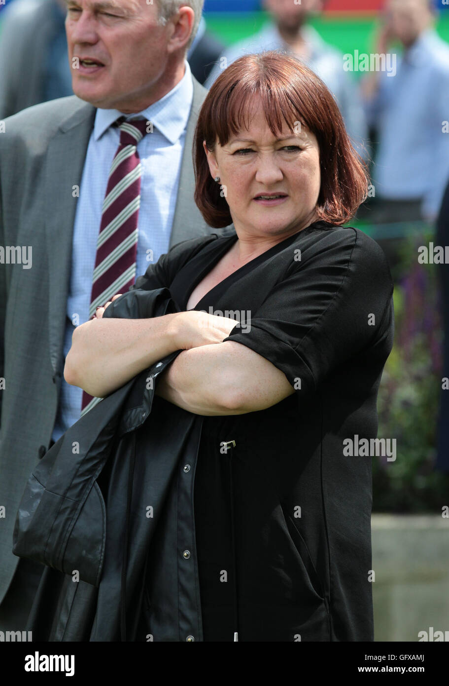London - Jun 27, 2016: Kerry McCarthy seen at College Green ...