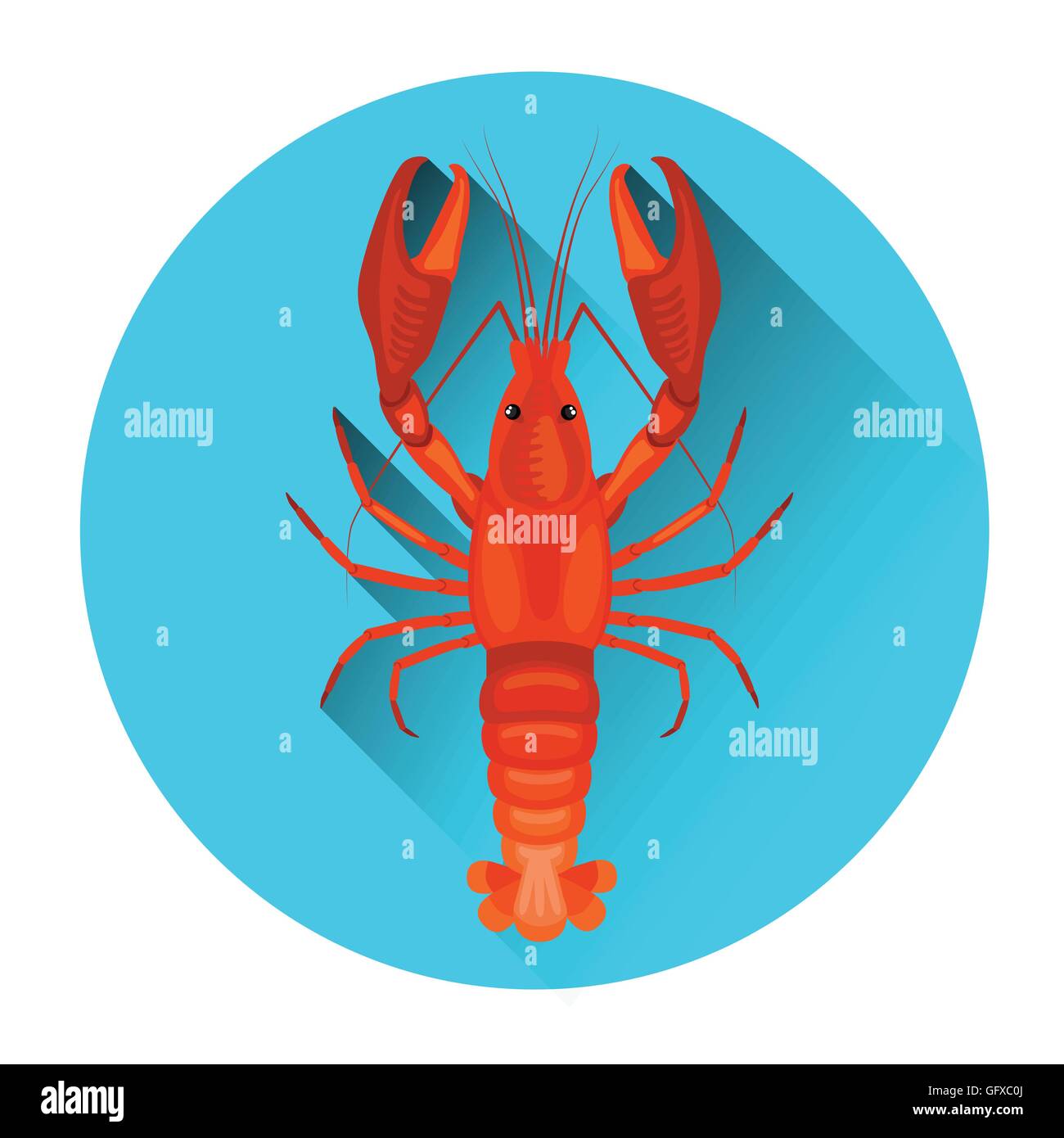 Lobster Seafood Fresh Food Icon Stock Vector Image & Art - Alamy