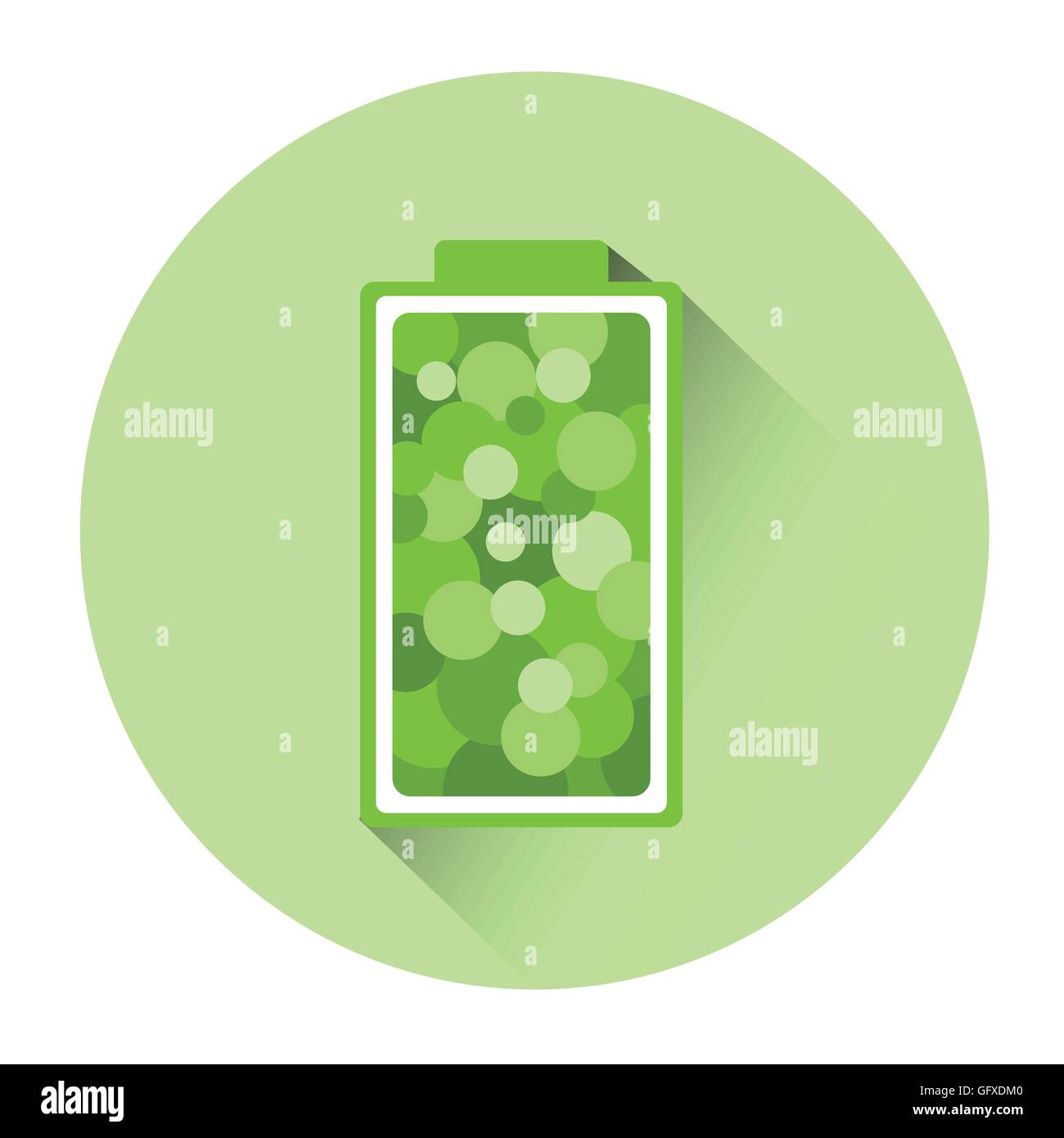 Green Battery Full Charge Icon Stock Vector Image & Art - Alamy