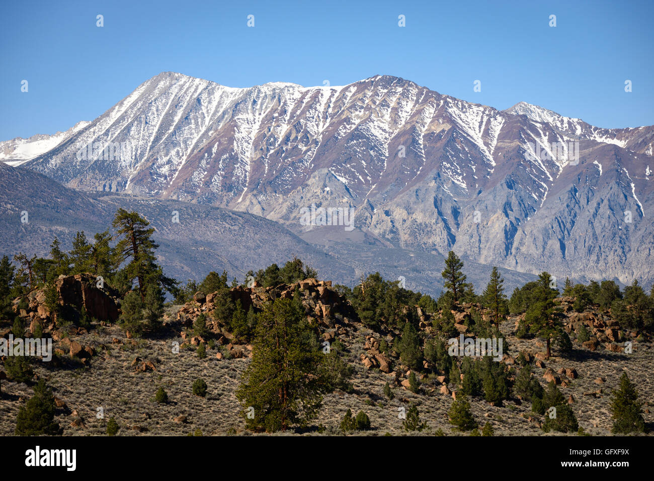 Sierra Nevada Mountains Stock Photo - Alamy