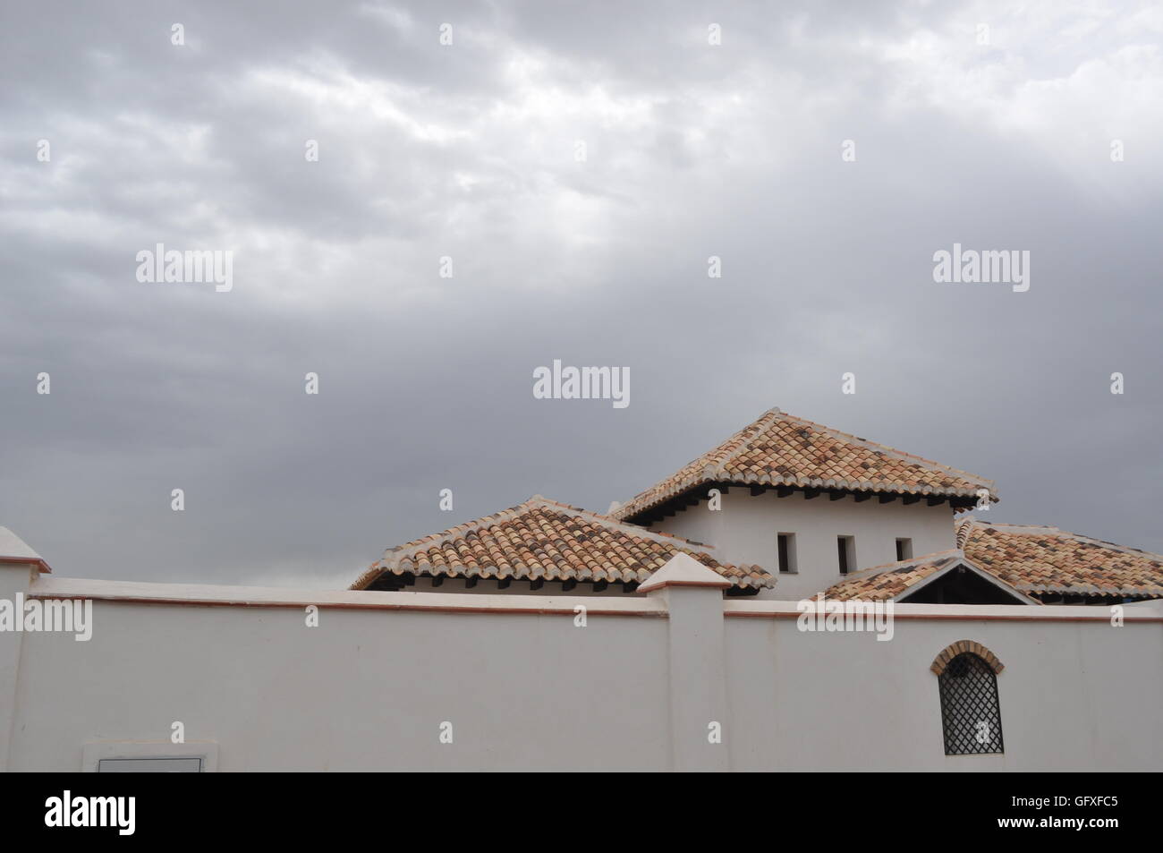 Andalusia andalusian spanish roof tiles hi-res stock photography and ...