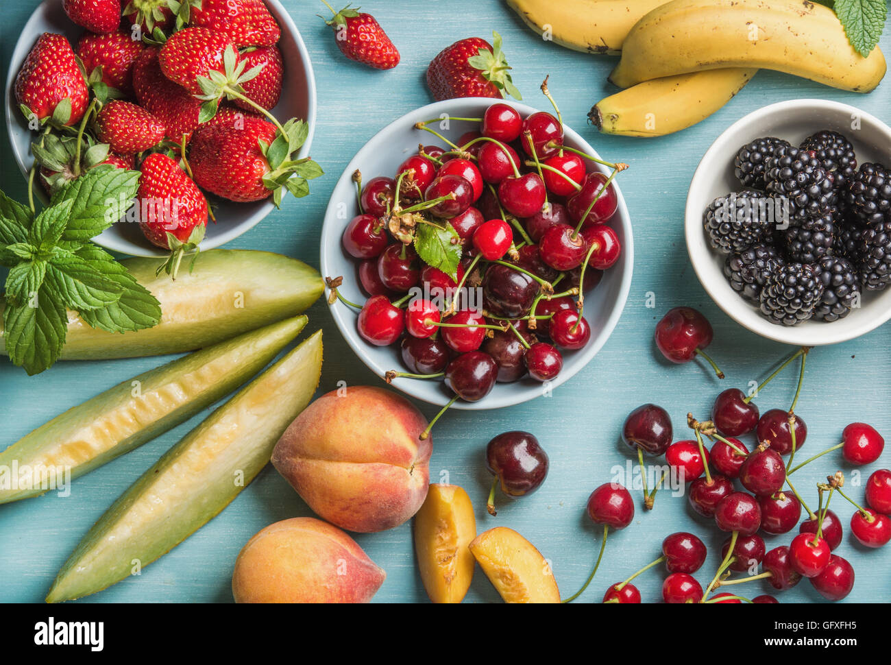 Summer fruit hi-res stock photography and images - Alamy