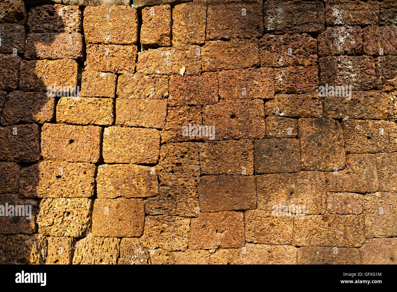 Volcanic rock wall Stock Photo - Alamy
