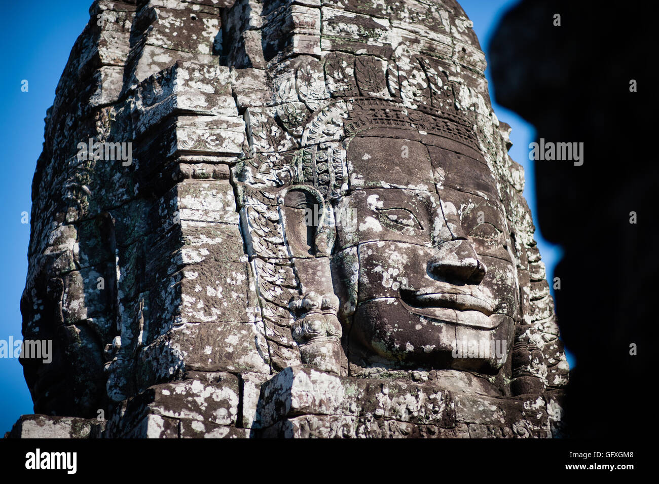 Bayon tower sculptures hi-res stock photography and images - Alamy