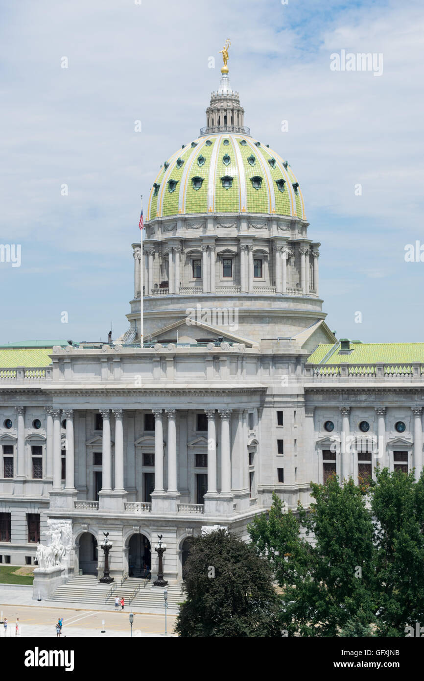 Capitol Building Harrisburg, Pennsylvania Stock Photo - Alamy