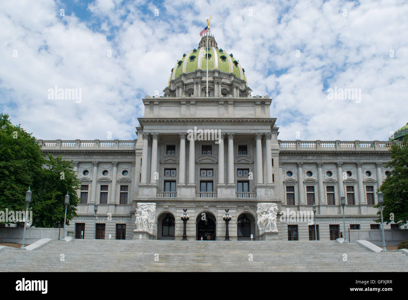 Capitol Building Harrisburg, Pennsylvania Stock Photo - Alamy