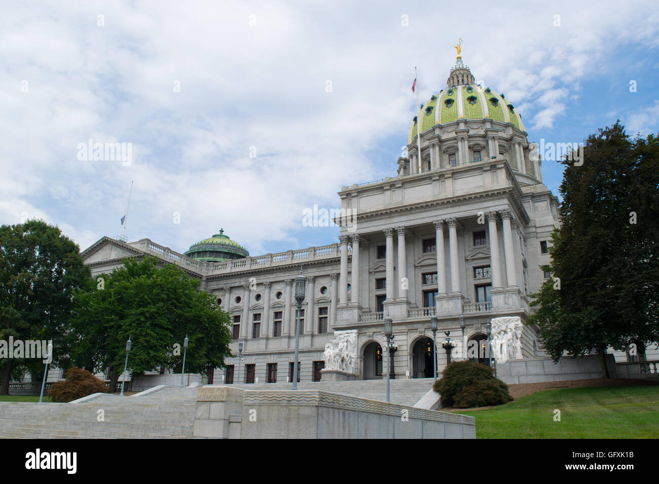 Capitol Building Harrisburg, Pennsylvania Stock Photo - Alamy